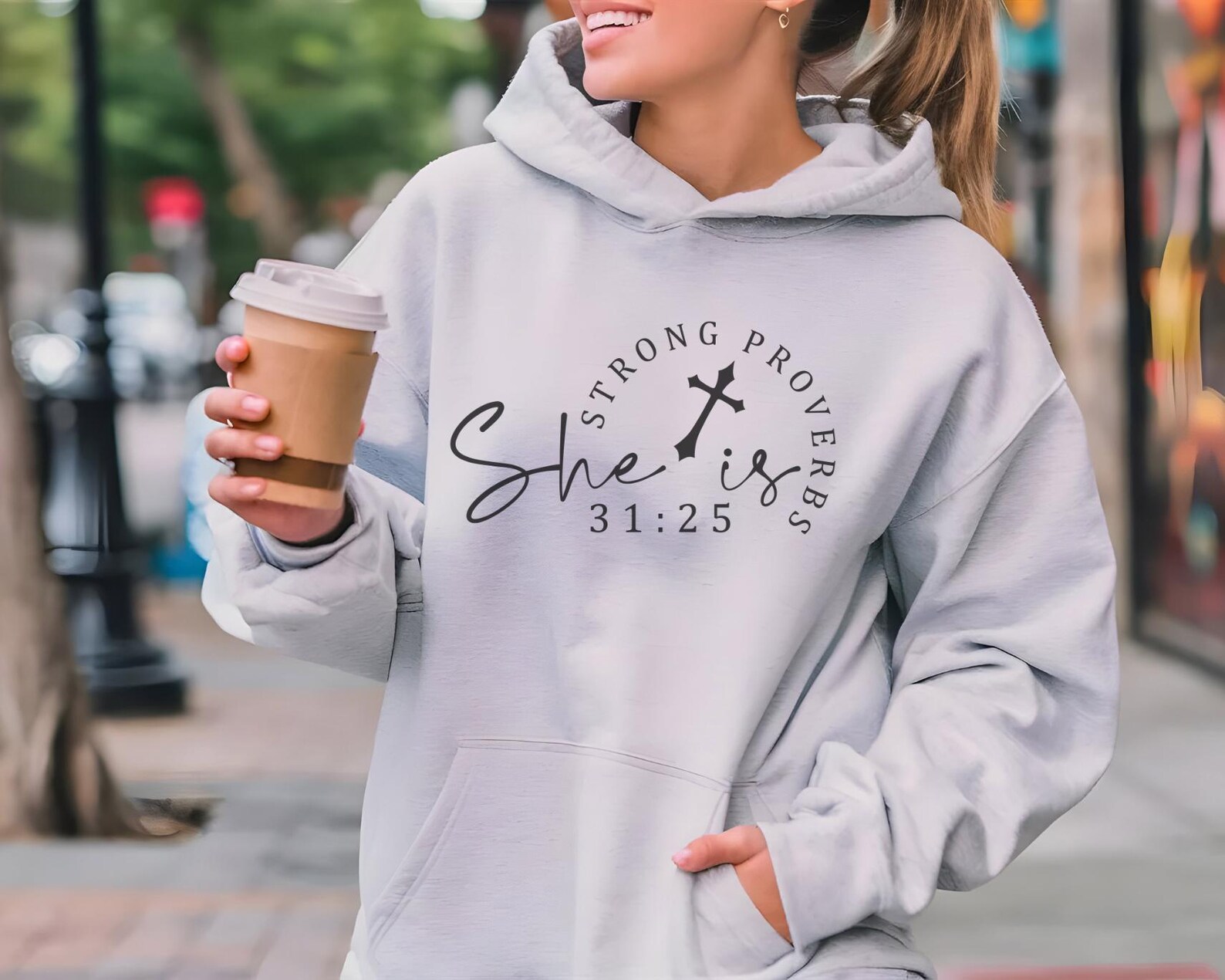 Christian SVG PNG She is Strong, Christian Svg, Religious Svg Png ...