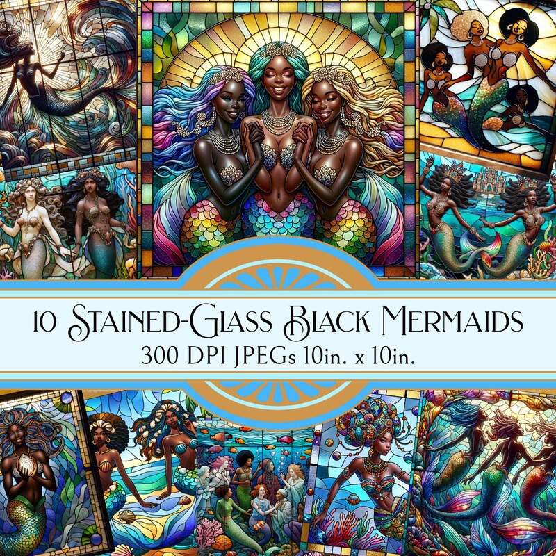 Mermaid Printable - Etsy