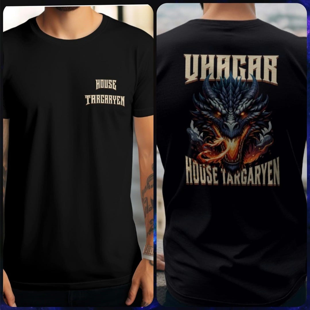 Vhagar Dragon Lover T-shirt, House Targaryen, Dracarys T-shirt, Tv ...