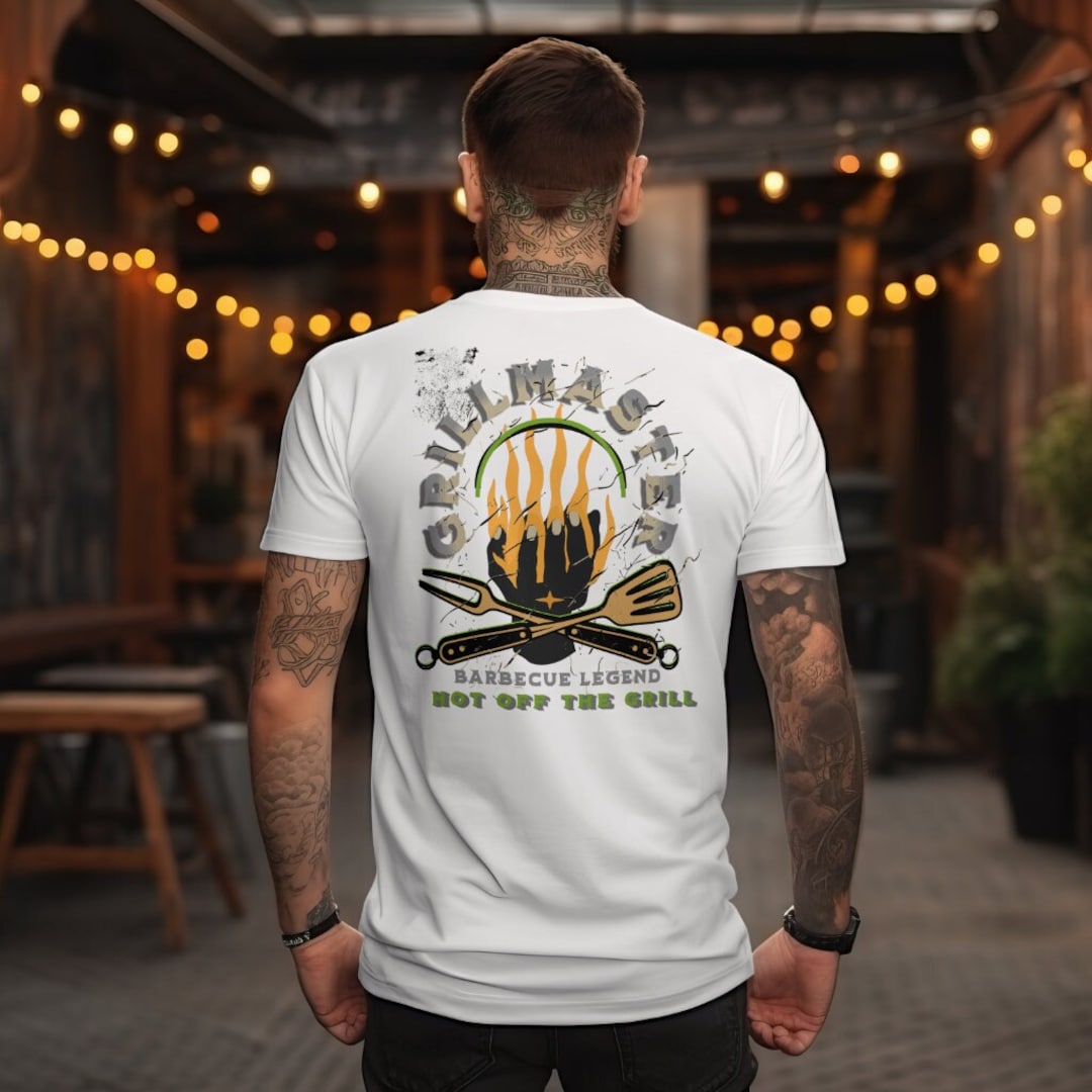 Grillmaster T-shirt, BBQ Grilling Party Shirt for Husband, Father ...