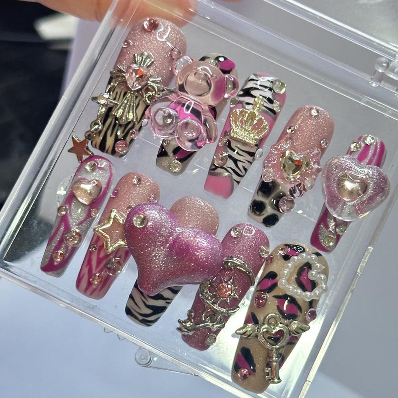 Gyaru Nails - Etsy