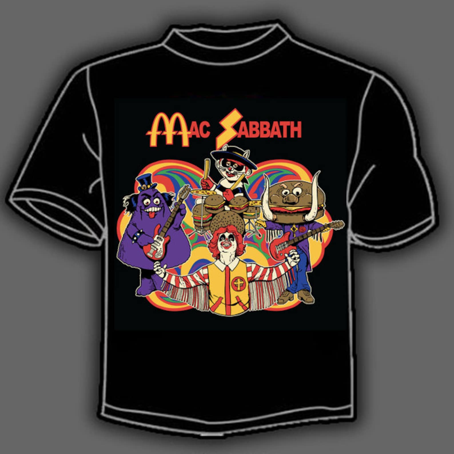 Mac Sabbath T-shirt Mens and Ladies - Etsy