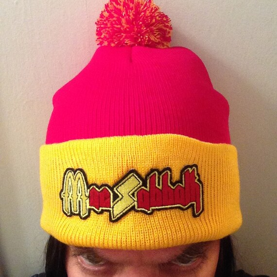 Mac Sabbath beanie hat Mens and ladies | Etsy