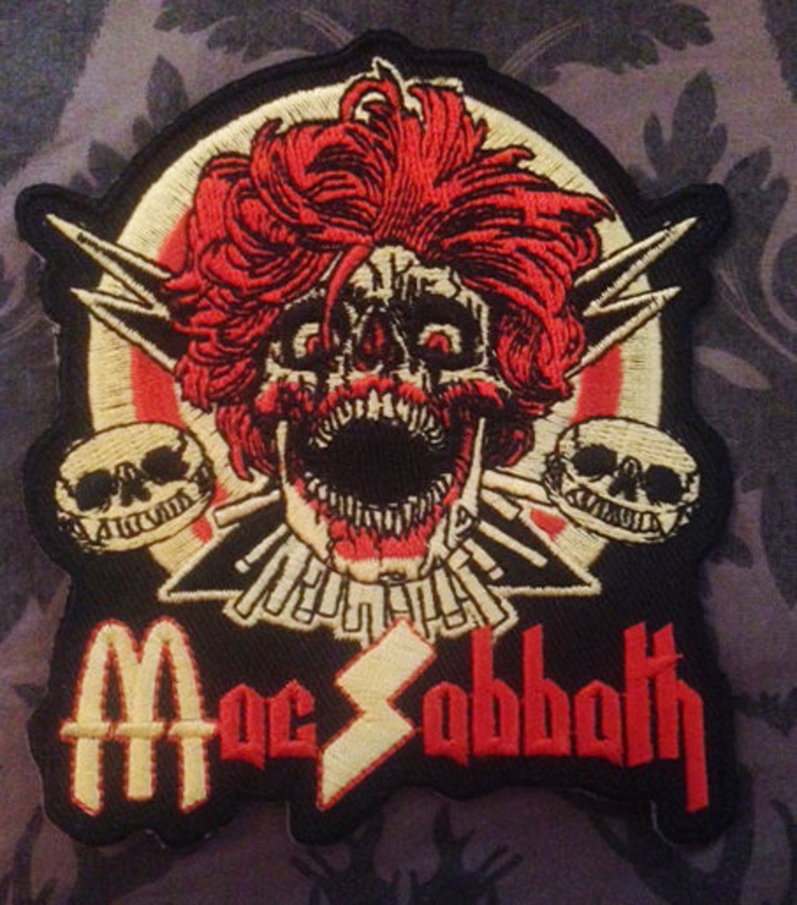 Mac Sabbath Patch Embroidered Made in USA Iron On - Etsy
