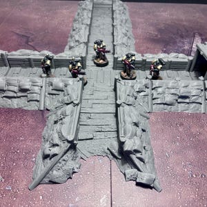 WW2 Modular Trench System - Miniature Terrain - Txarli Factory - RPG ...