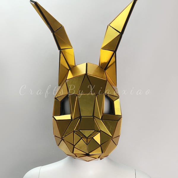 Silver Full Mask - Etsy