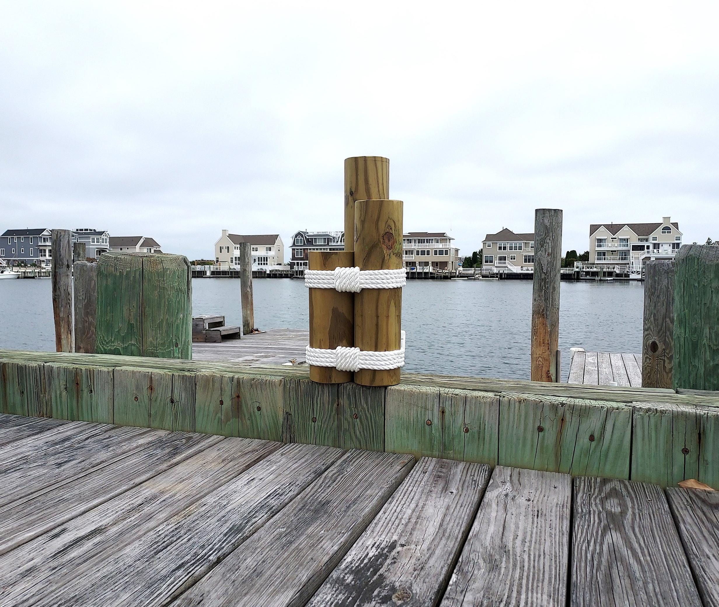 18 " Nautical Piling~coastal Dock Piling - Etsy