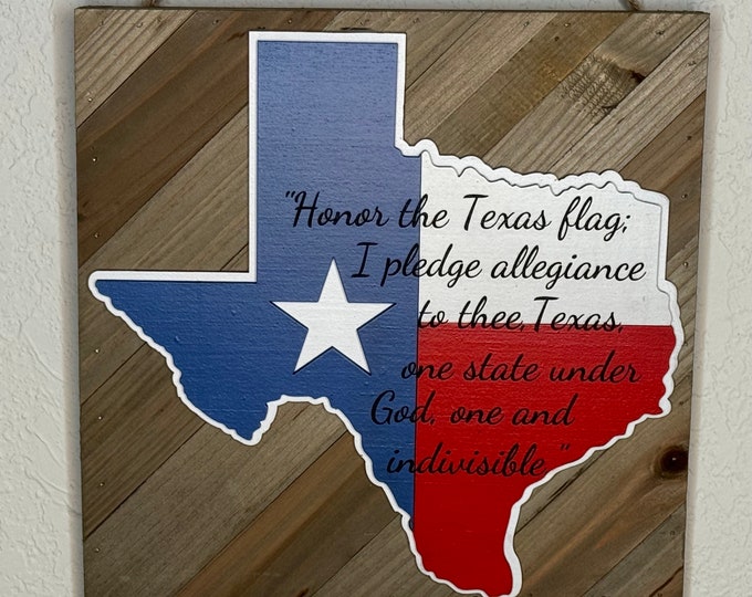 Silhouette of Texas Adorned With the State Flag's Colors and Emblem ...