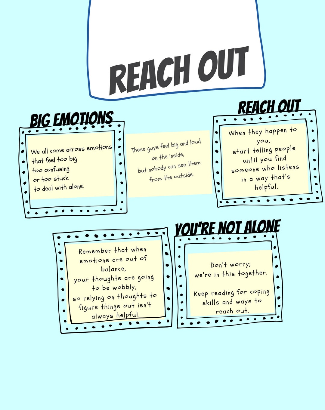 Kids' Guide to Seeking Help - Printable Emotional Support Worksheets - Etsy