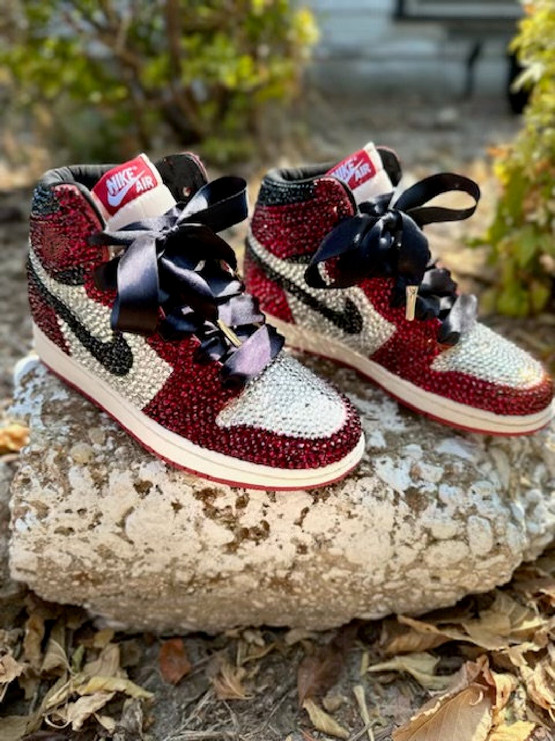 Custom Bling Jordan 1 - Etsy