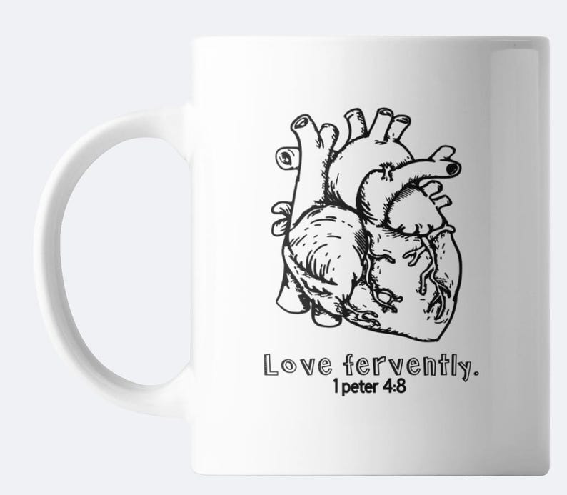 Love Fervently SVG Christian Vinyl Shirt Design Scripture Svg Christian ...
