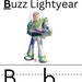 Pixar Alphabet Flashcards - Etsy