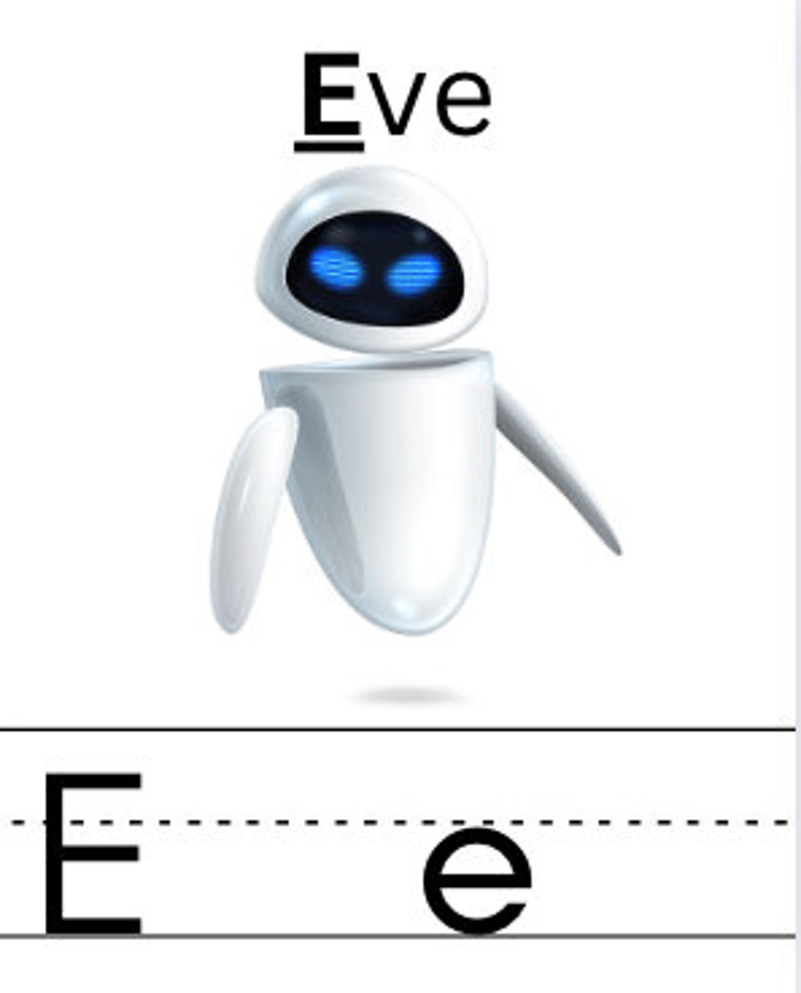 Pixar Alphabet Flashcards - Etsy