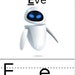 Pixar Alphabet Flashcards - Etsy