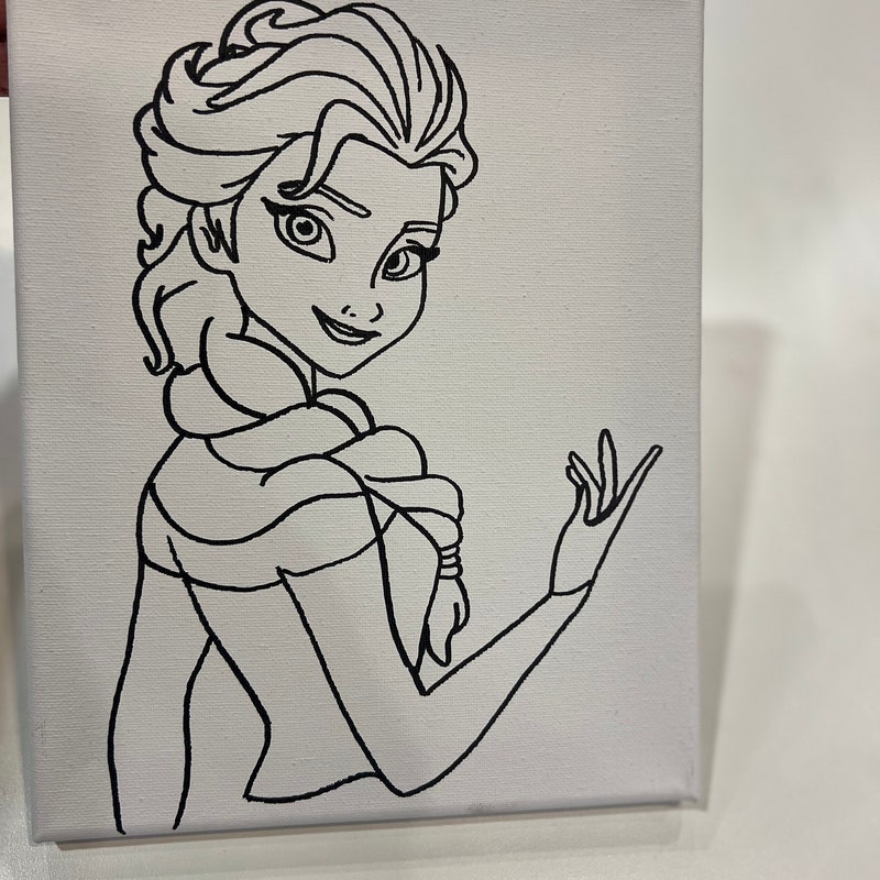 Frozen Painting - Etsy