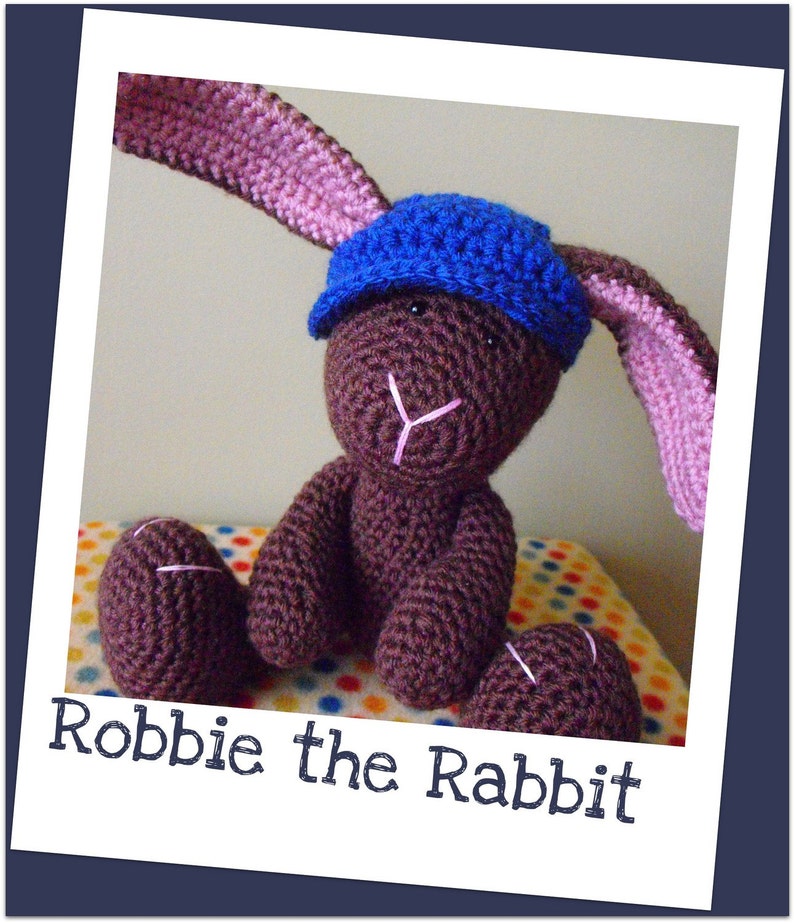 Robbie Amigurumi Crochet Pdf Pattern - Etsy