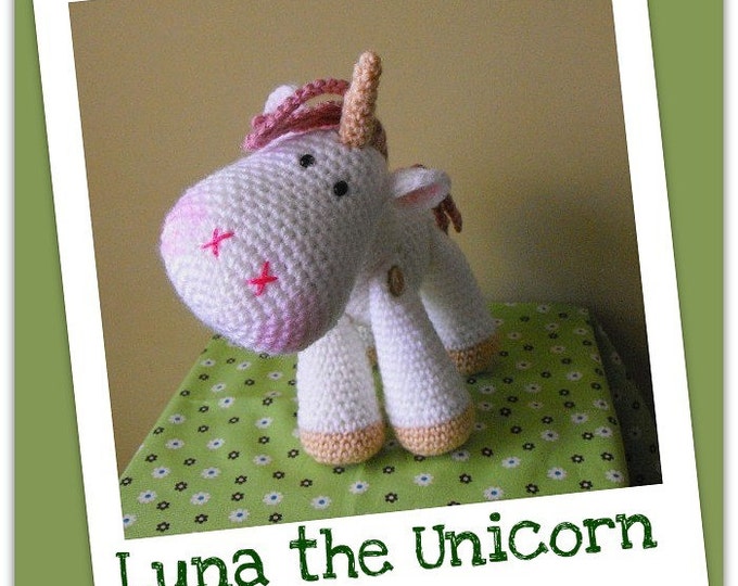 Luna Amigurumi Crochet Pdf Pattern - Etsy