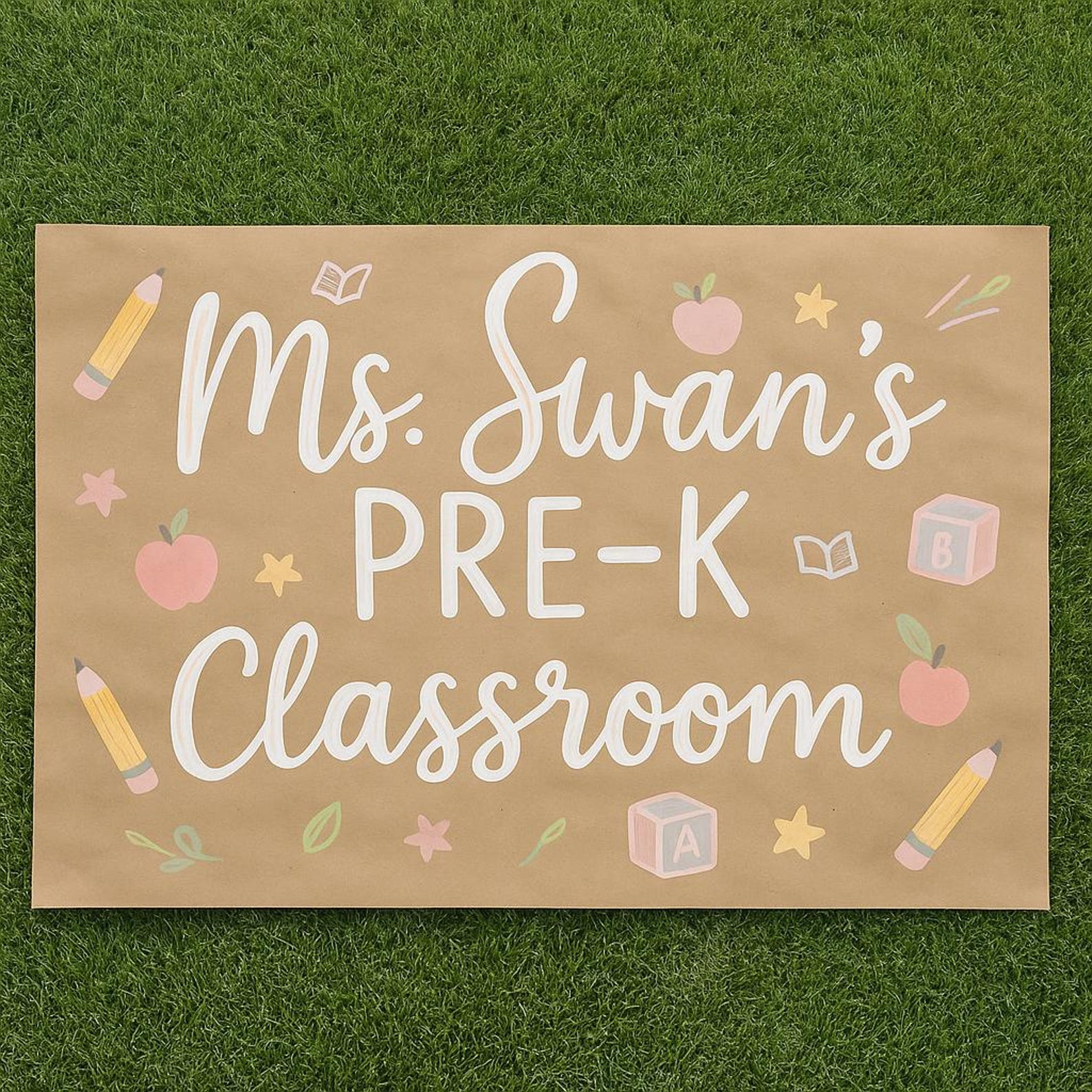 Customizable Hand-painted Calligraphy Banners - Etsy