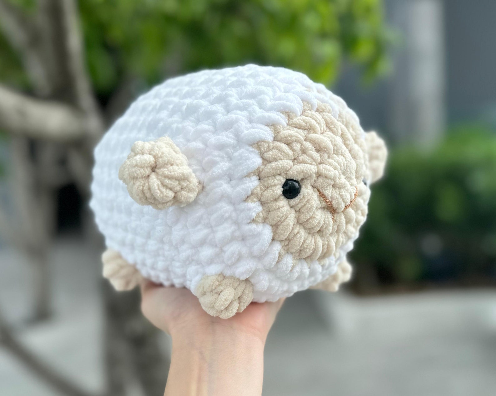 Cute Sheep Crochet Pattern, Lamb Amigurumi Crochet Pattern in English ...