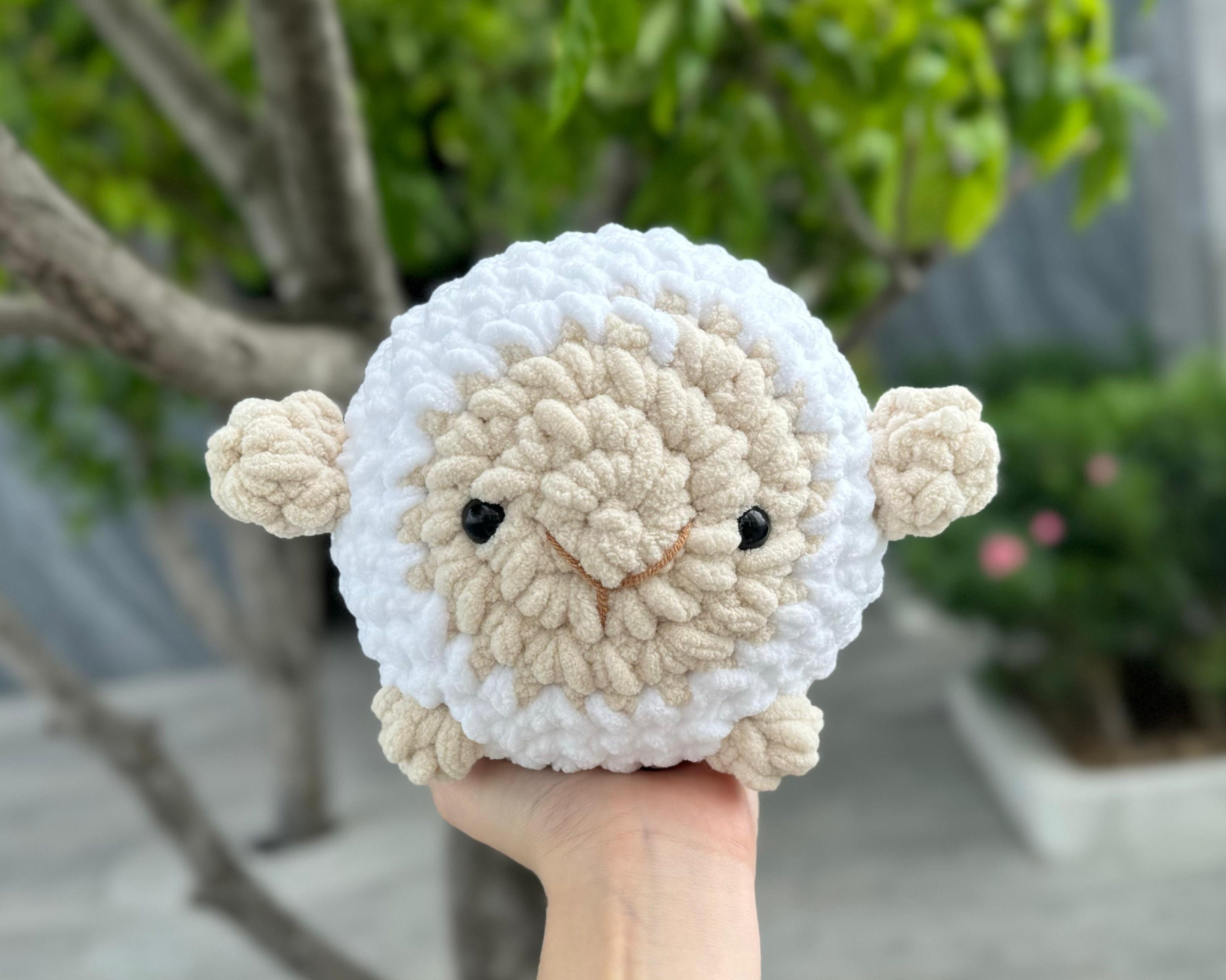 Cute Sheep Crochet Pattern, Lamb Amigurumi Crochet Pattern in English ...