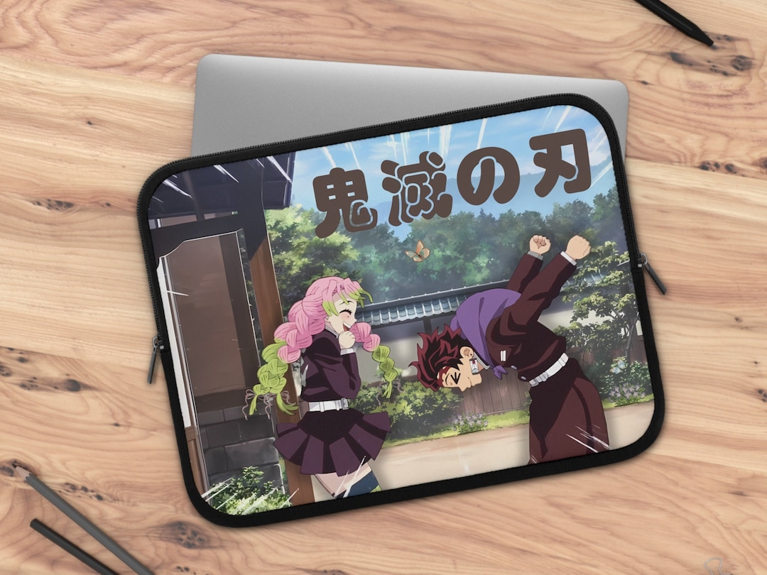 Demon Slayer Kimetsu No Yaiba Manga Webtoon Laptop Sleeve Custom Laptop ...