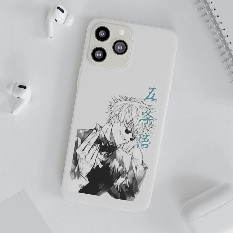Gojo Satoru Manga Webtoon Anime Phone Case Custom Phone Case iPhone 15 ...
