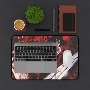 Alucard Hellsing Manga Desk Mat Anime Mouse Pads Custom Mouse Pad Gift ...