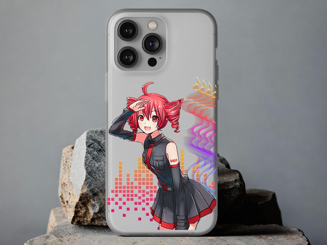 Kasane Teto Vocaloid Anime Phone Case Custom Phone Case iPhone 16 15 ...