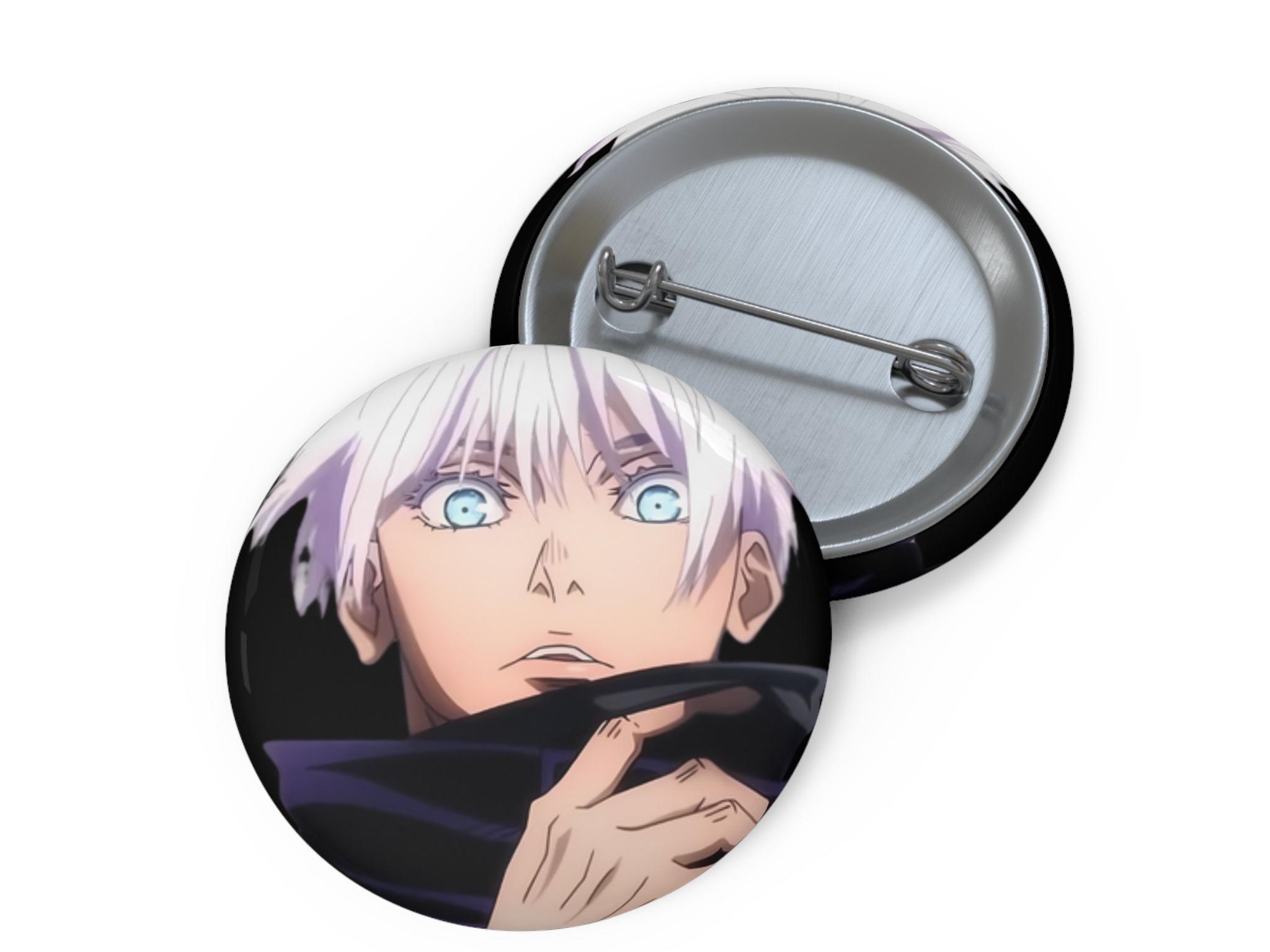 Gojo Satoru Manga Webtoon Anime Pin Buttons Custom Pin Buttons Gift for ...