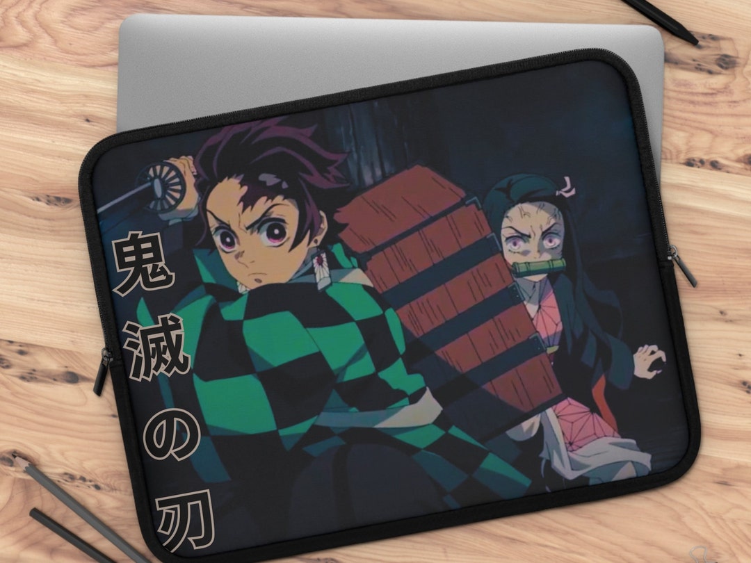 Demon Slayer Kimetsu No Yaiba Manga Webtoon Laptop Sleeve Custom Laptop ...