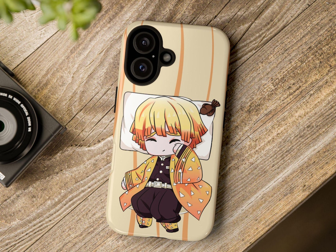 Zenitsu Agatsuma Demon Slayer Anime Phone Case Custom Phone Case iPhone ...