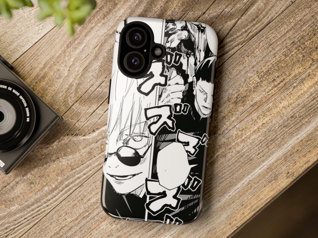 Gojo Satoru JJK Anime Phone Case | Jujutsu Kaisen iPhone Samsung Case ...