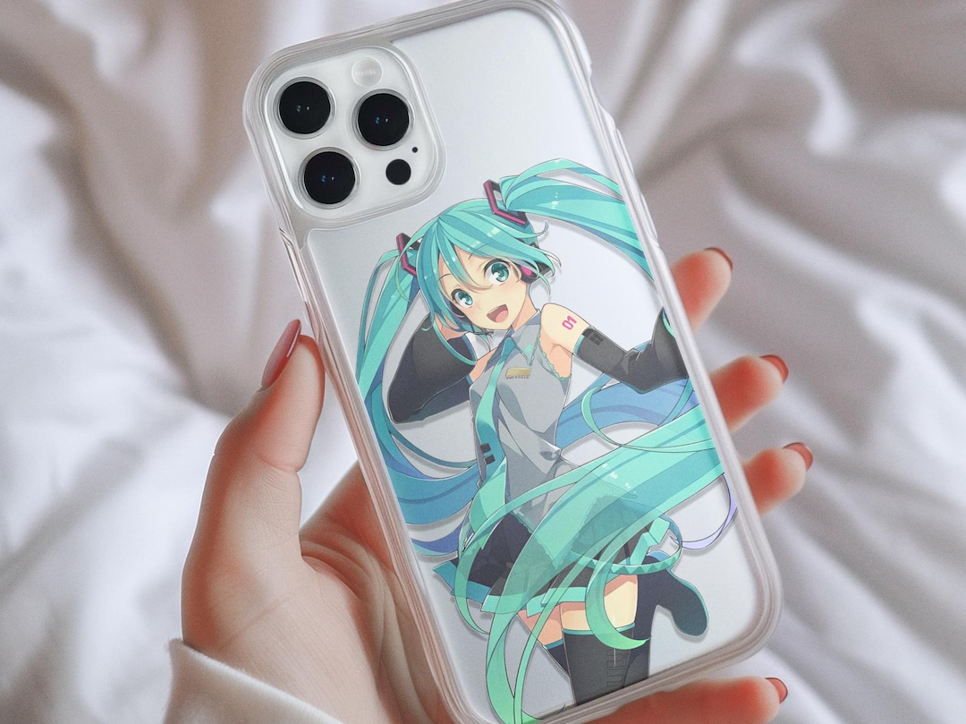 Anime Clear Vocaloid Hatsume Miku Phone Case Gift for Anime Fan iPhone ...
