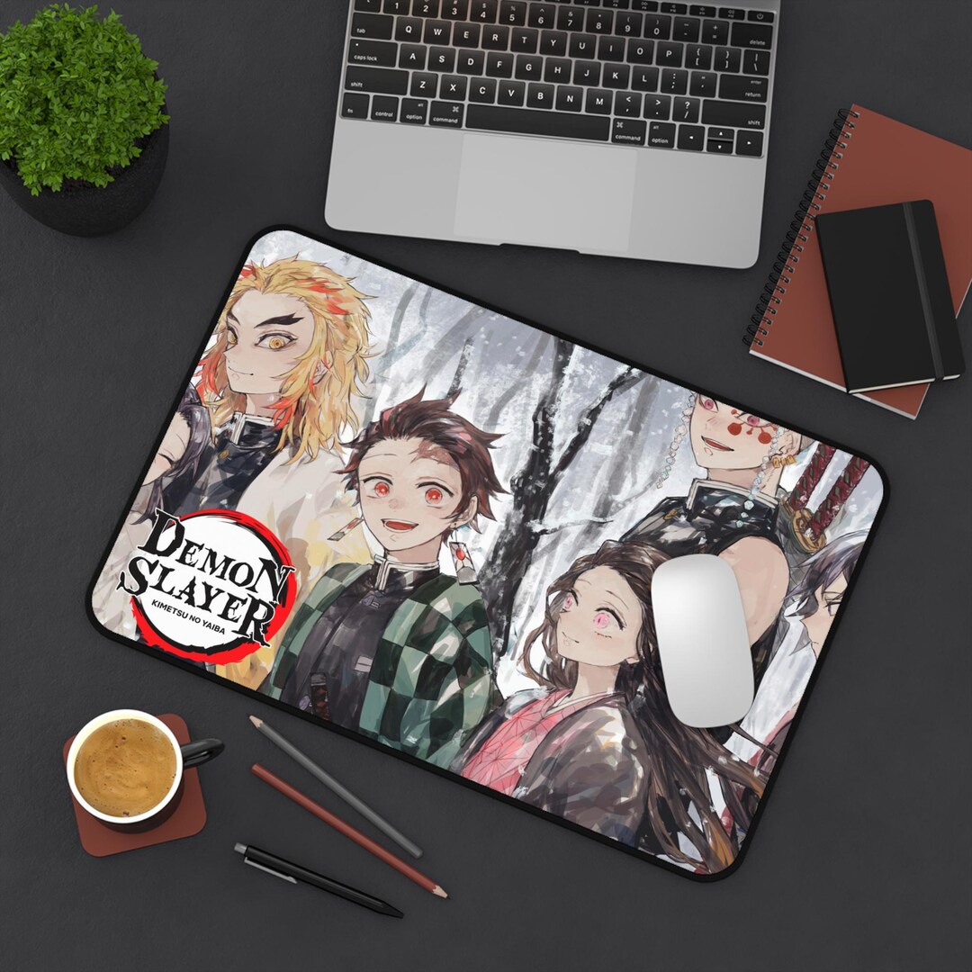 Demon Slayer Kimetsu No Yaiba Manga Webtoon Desk Mat Anime Mouse Pads ...