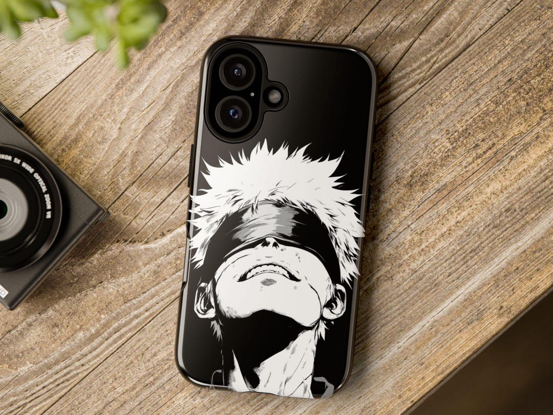 Gojo Satoru JJK Anime Phone Case Custom Phone Case iPhone 16 Plus Pro ...