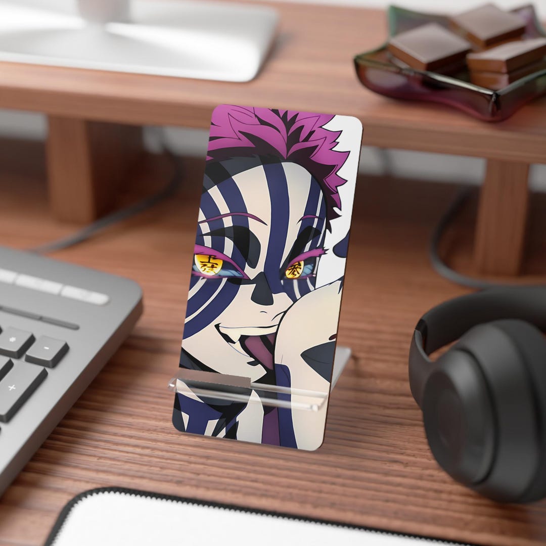 Phone Stand Akaza Demon Slayer Anime Gift for Friends Kawaii Phone ...
