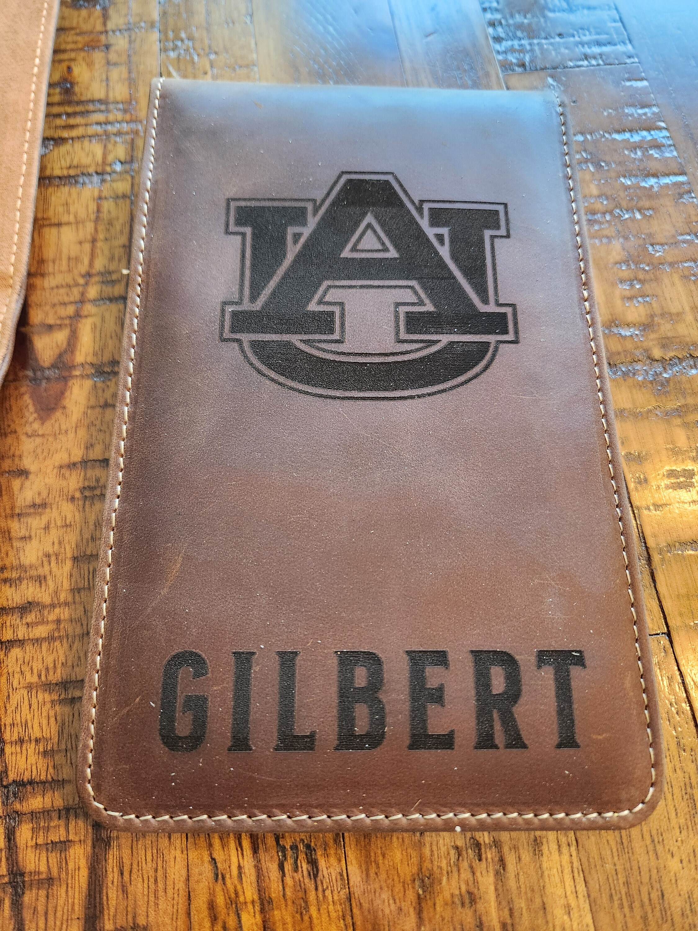 Personalized Golf Scorecard and Yardage Book Holder Custom Golf Gift ...