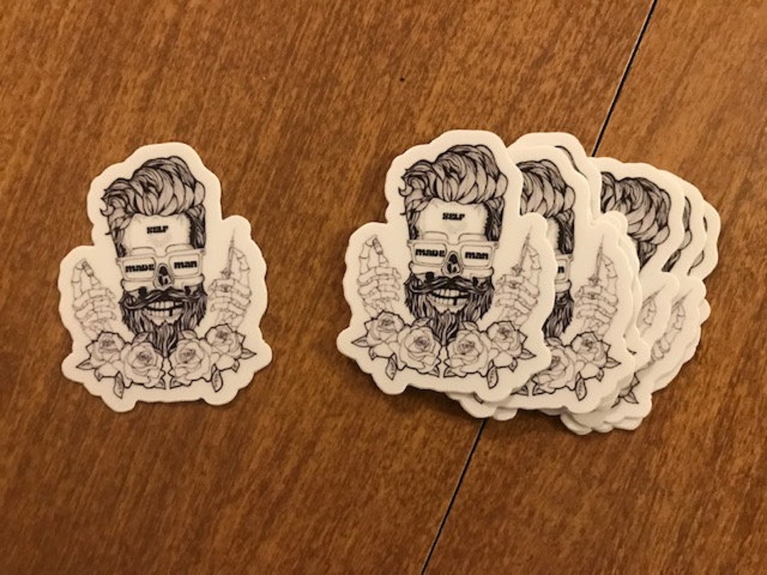 Self Made Man Sticker - Etsy