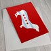 Greeting Card - Chicago Flag Dachshund Greeting Card - Chicago Flag ...
