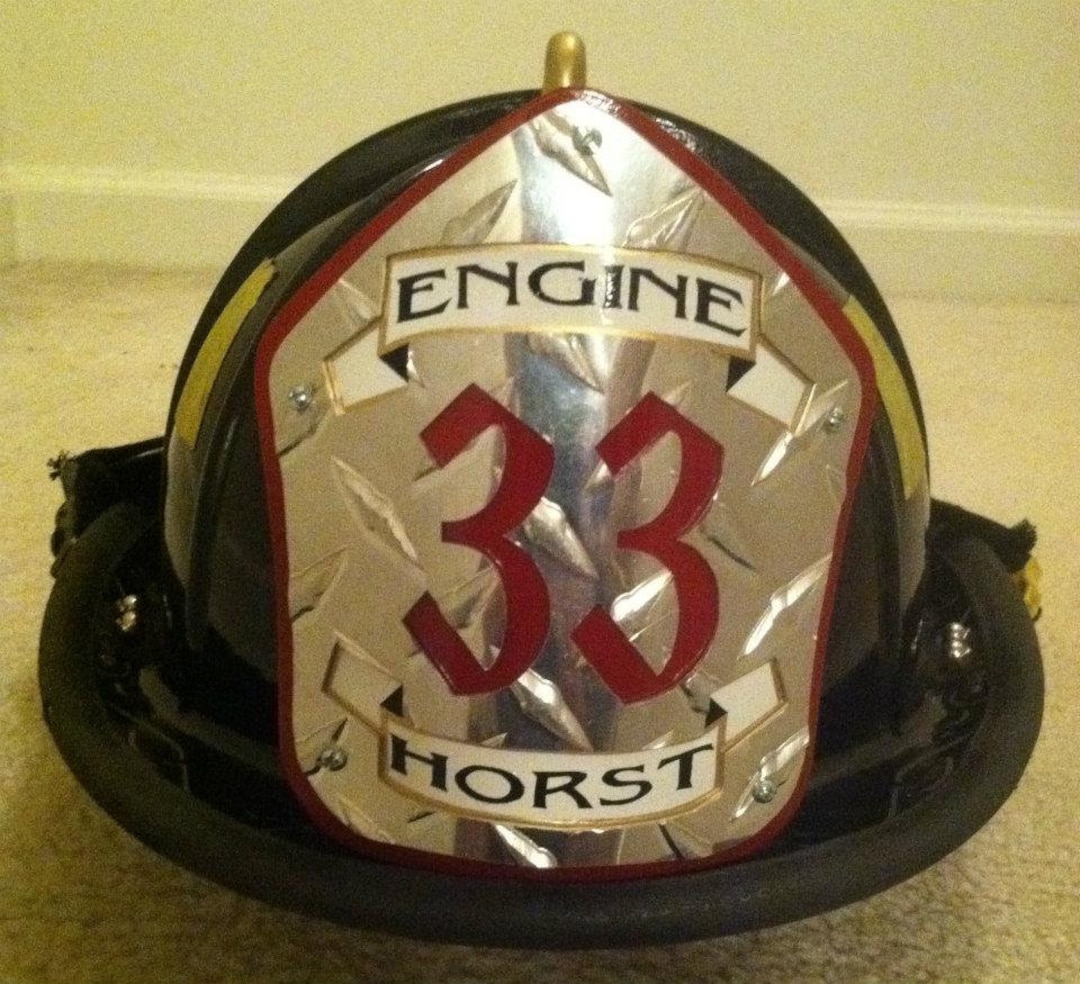 Custom Fire Helmet Shields and Gifts - Etsy