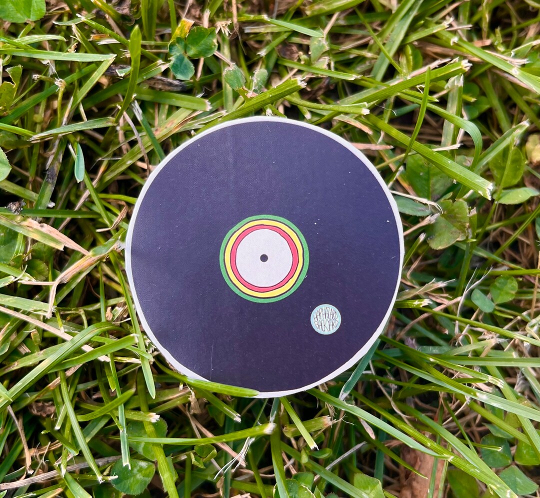 Red, Yellow, and Green Record - Etsy