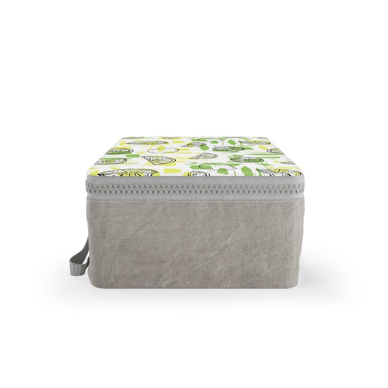 Lunch Box With Zipper & Strap, Lemon Lime Pie - Etsy