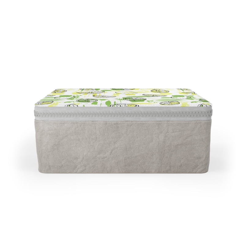Lunch Box With Zipper & Strap, Lemon Lime Pie - Etsy