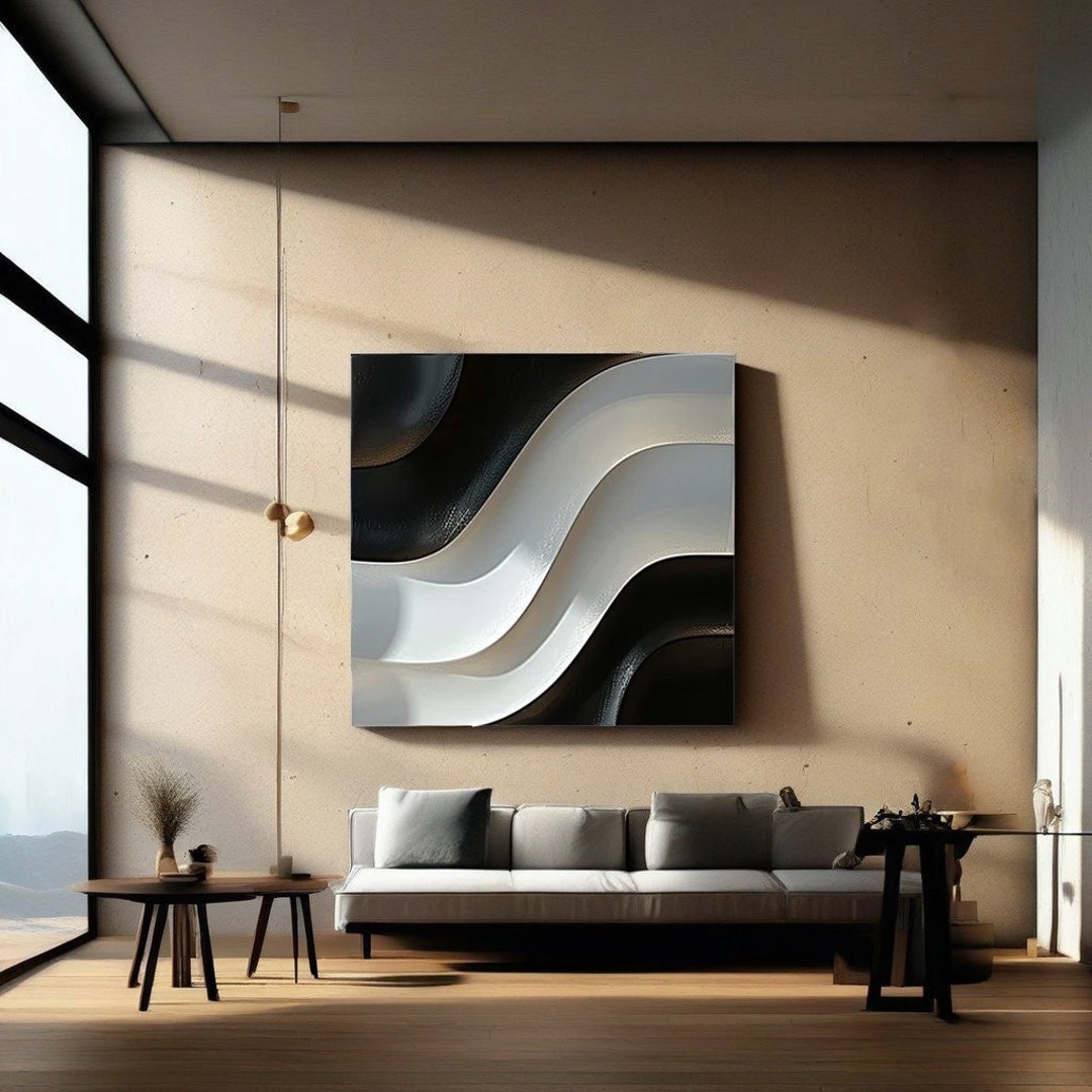 Wood Wall Sculpture, Minimalist Wall Art, Modern Wood Wall Decor ...