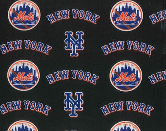 New York Mets Fabric | Etsy