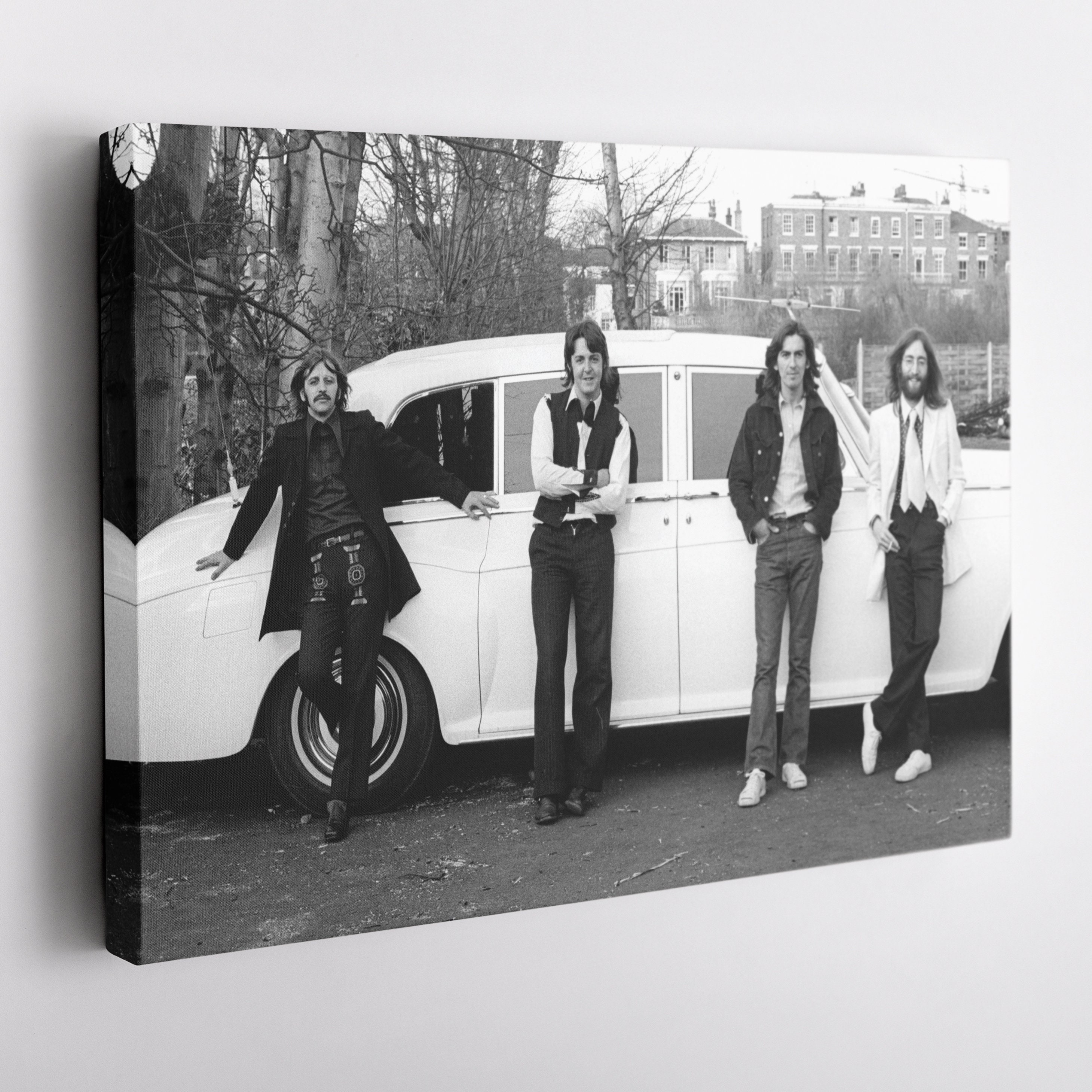 The Beatles Car Music Group Canvas Wall Art Home Decor Framed Art - Etsy