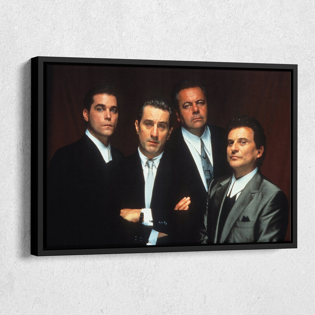 Goodfellas Poster Movie Stars Canvas Wall Art Home Decor Framed Art - Etsy