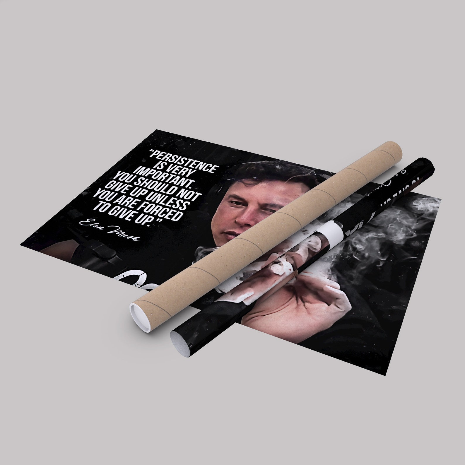 Elon Musk Cigar Poster Quote Canvas Poster Wall Art Print Home Decor ...