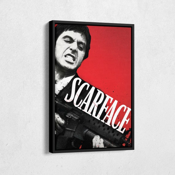 Framed Scarface Poster