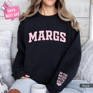 Margs on the Rocks With Salt Crewneck Sweatshirt, Ladies Weekend ...